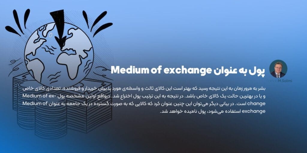 What is medium of exchange and how does it work?